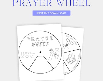 Printable the Lord's Prayer Cube ,bible Coloring Page Learning Sheet ...