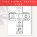 The Seven Sacraments Cube, Bible Coloring Page Learning Sheet ...