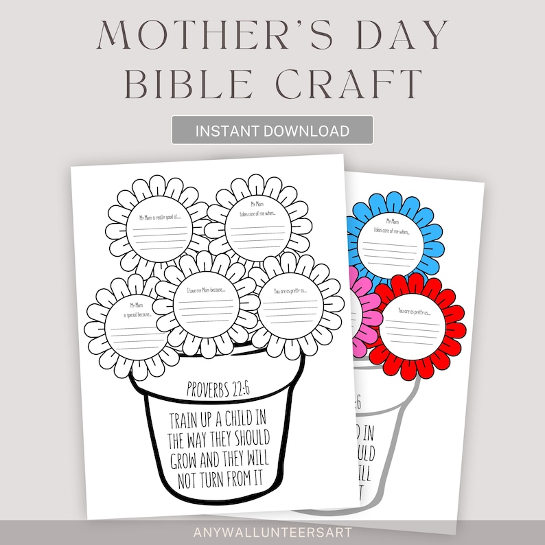 Mother's Day Craft Activities, Mother's Day Crafts and Keepsakes ...