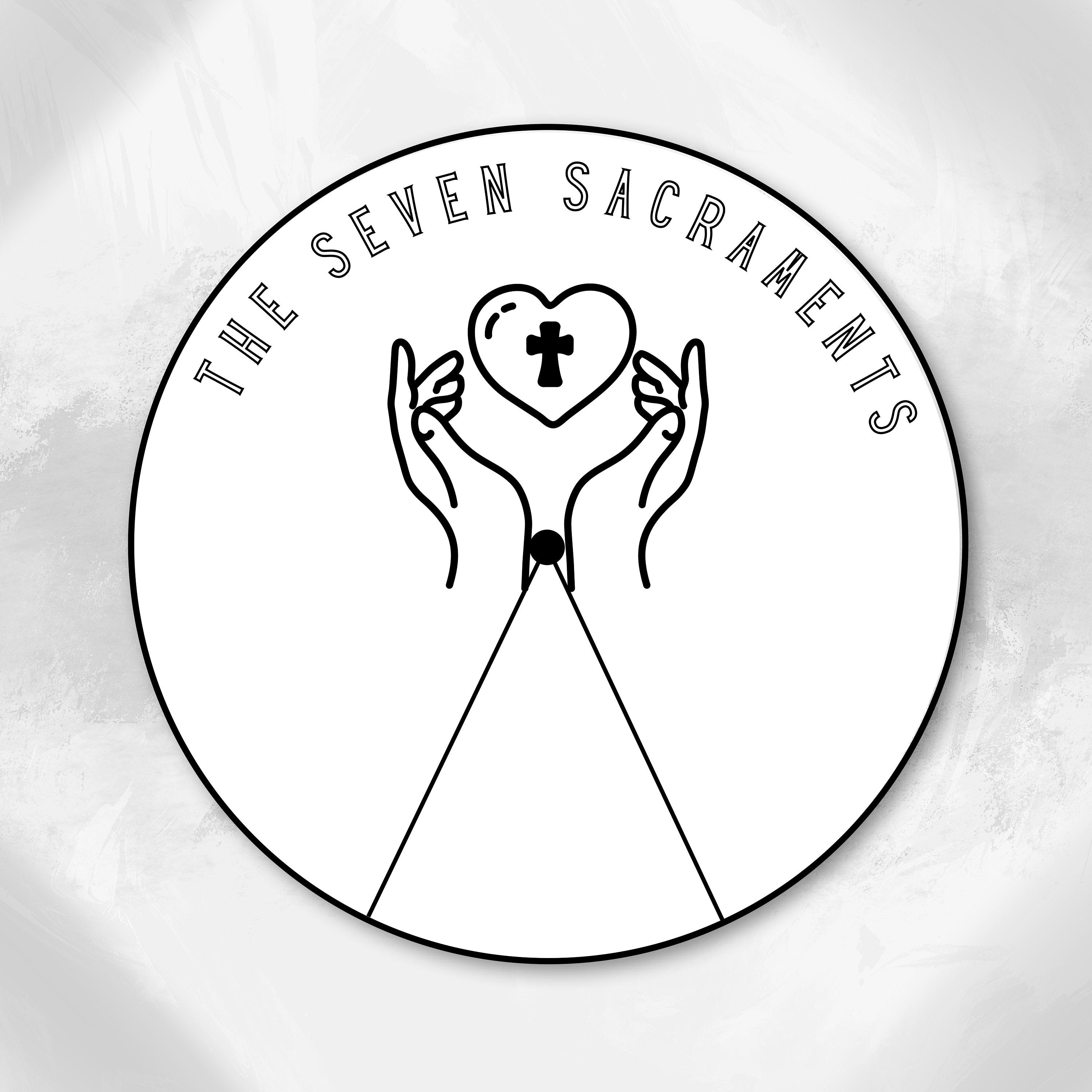 The Seven Sacraments Coloring Wheel, 7 Sacraments Coloring Page ...
