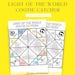 Light of the World Cootie Catcher Printable | Bible Craft for Kids ...