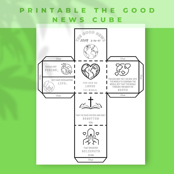 Sunday School Craft Gospel - Etsy