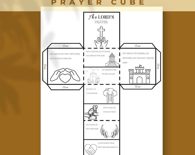 The Lords Prayer Activity, Printable Bible Verse Sunday School Activity ...