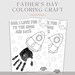 Father's Day Coloring Wheel, Printable Sunday School Lesson, Christian ...