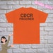 CDCR Prison T-shirt, Orange Inmate Shirt, Prison T Shirt, CDCR Clothing ...