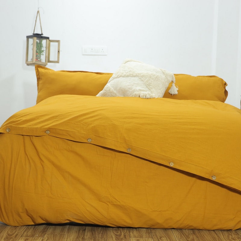 Mustard Yellow Comforter - Etsy