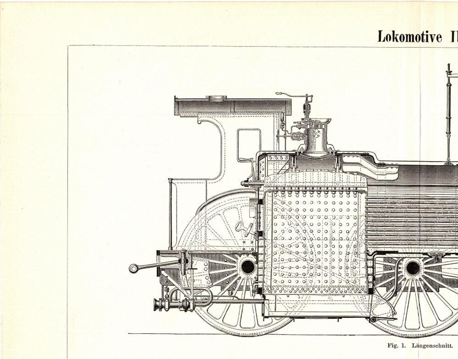 Original 1897 Antique Lithography Print Trains Locomotives Locomotive ...