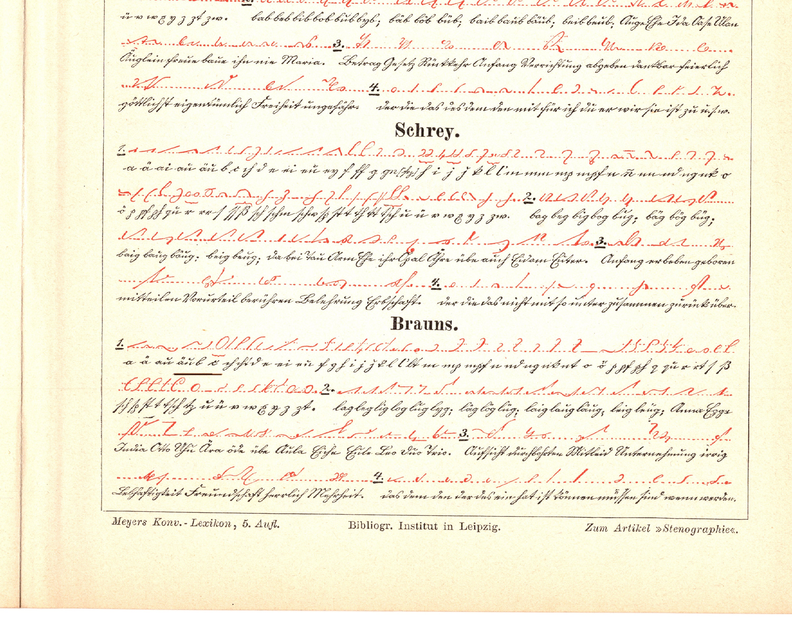 Original 1897 Antique Lithography Print of the Use of Stenography ...