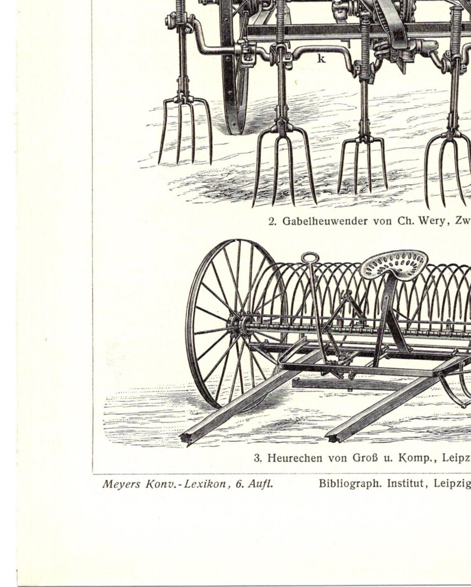 Original 1905 Antique Lithography Print of Different Types of Plows ...