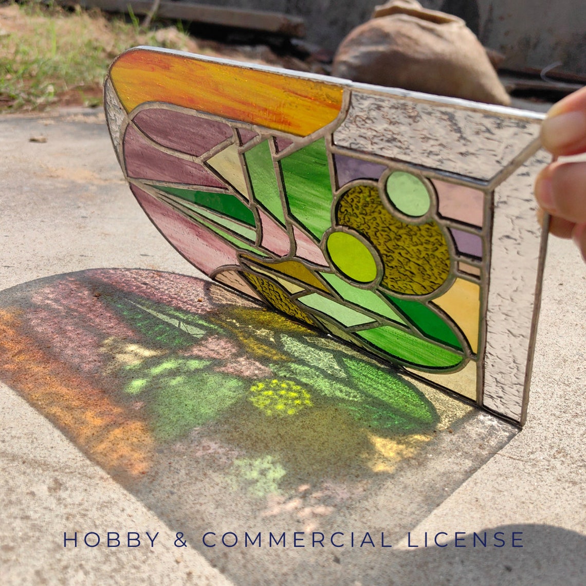 Deep Forest Stained Glass Pattern • Stained Glass Patterns • Stained ...