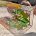 Deep Forest Stained Glass Pattern: Sunrise Suncatcher (PDF, SVG, PNG ...
