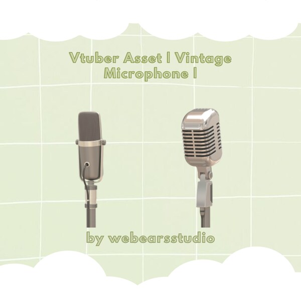 Microphone Assets - Etsy