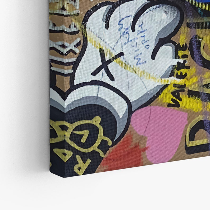Banksy Amy Winehouse Graffiti Pop Art Canvas Banksy Style Pop - Etsy