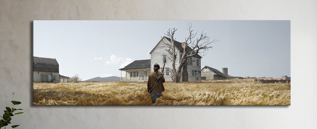 The Last of Us Poster Ellie Farm Painting Print TLOU Wall Art - Etsy