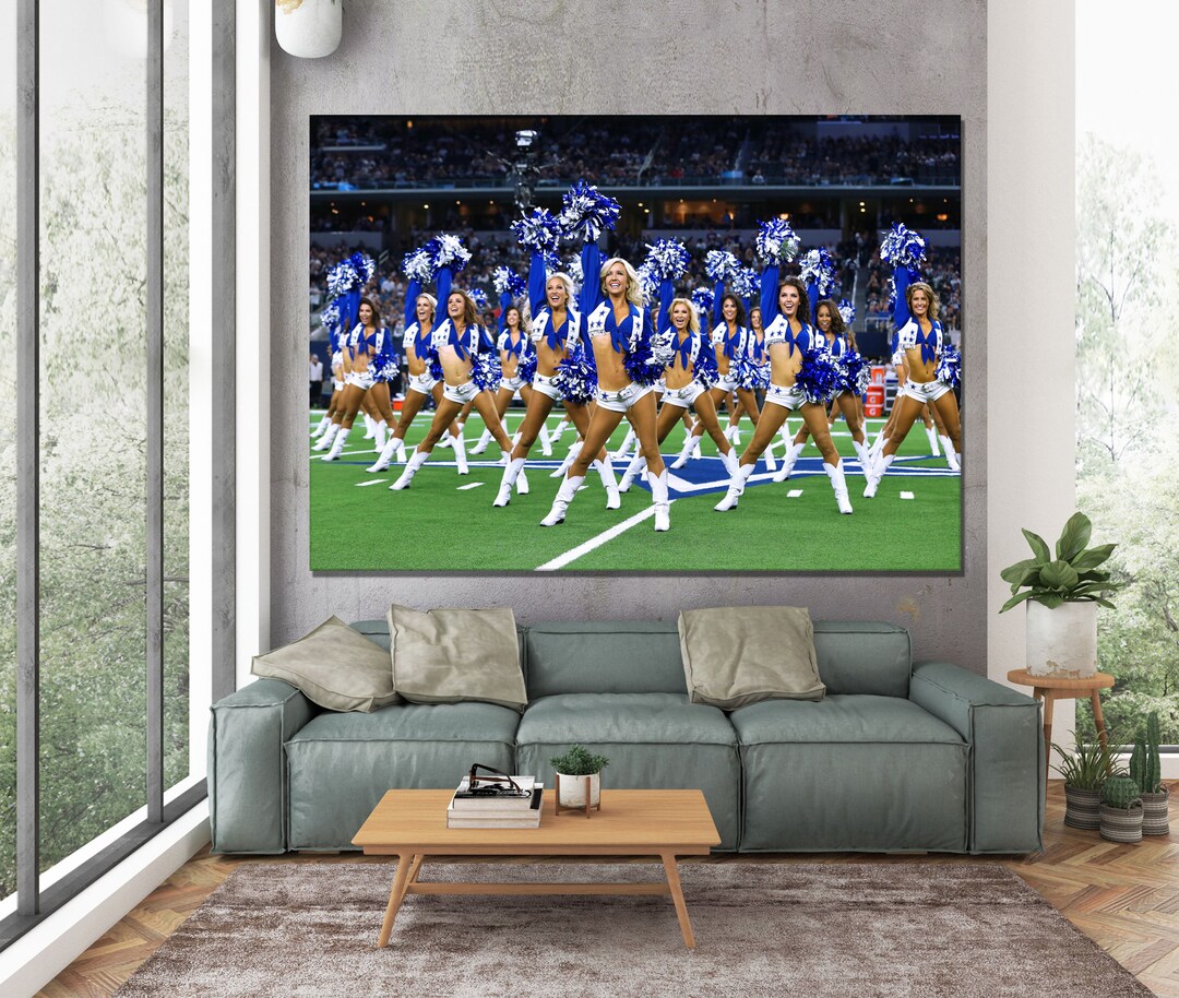 Dallas Cowboys Cheerleaders Canvas Wall Art, DCC Cheerleaders Poster ...