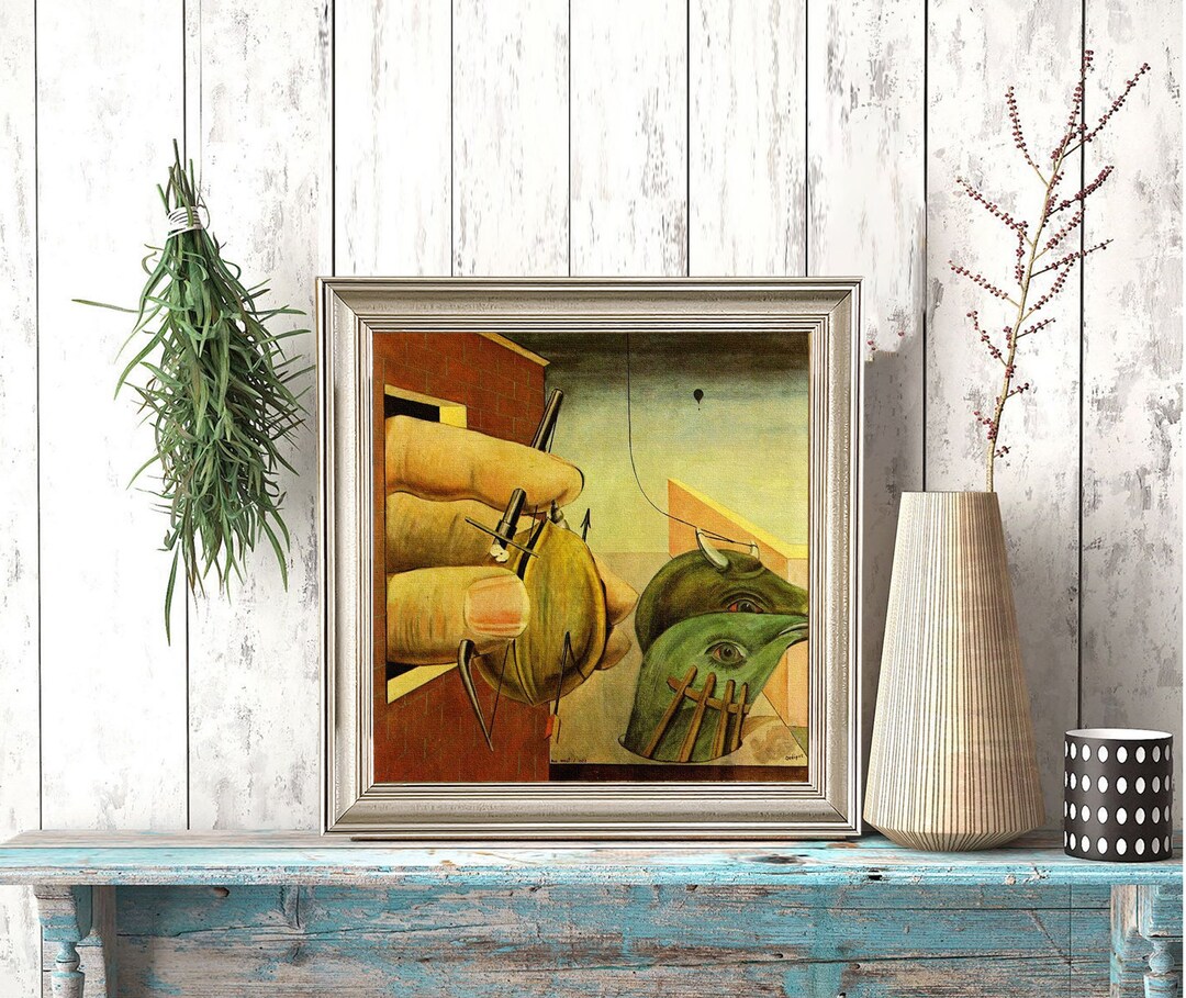 Oedipus Rex, 1922 by Max Ernst Wall Art, Vintage Portrait, Painting ...