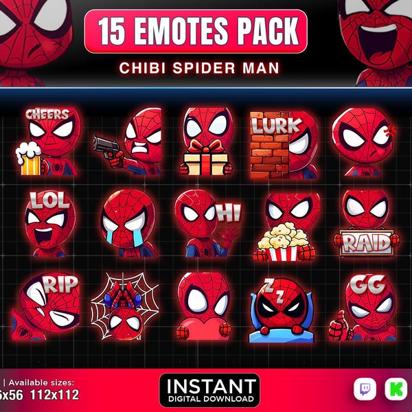 Chibi Spiderman - Etsy