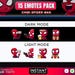 15 Emotes Chibi Spider-man Twitch ,discord ,youtube | Emotes ,superhero ...