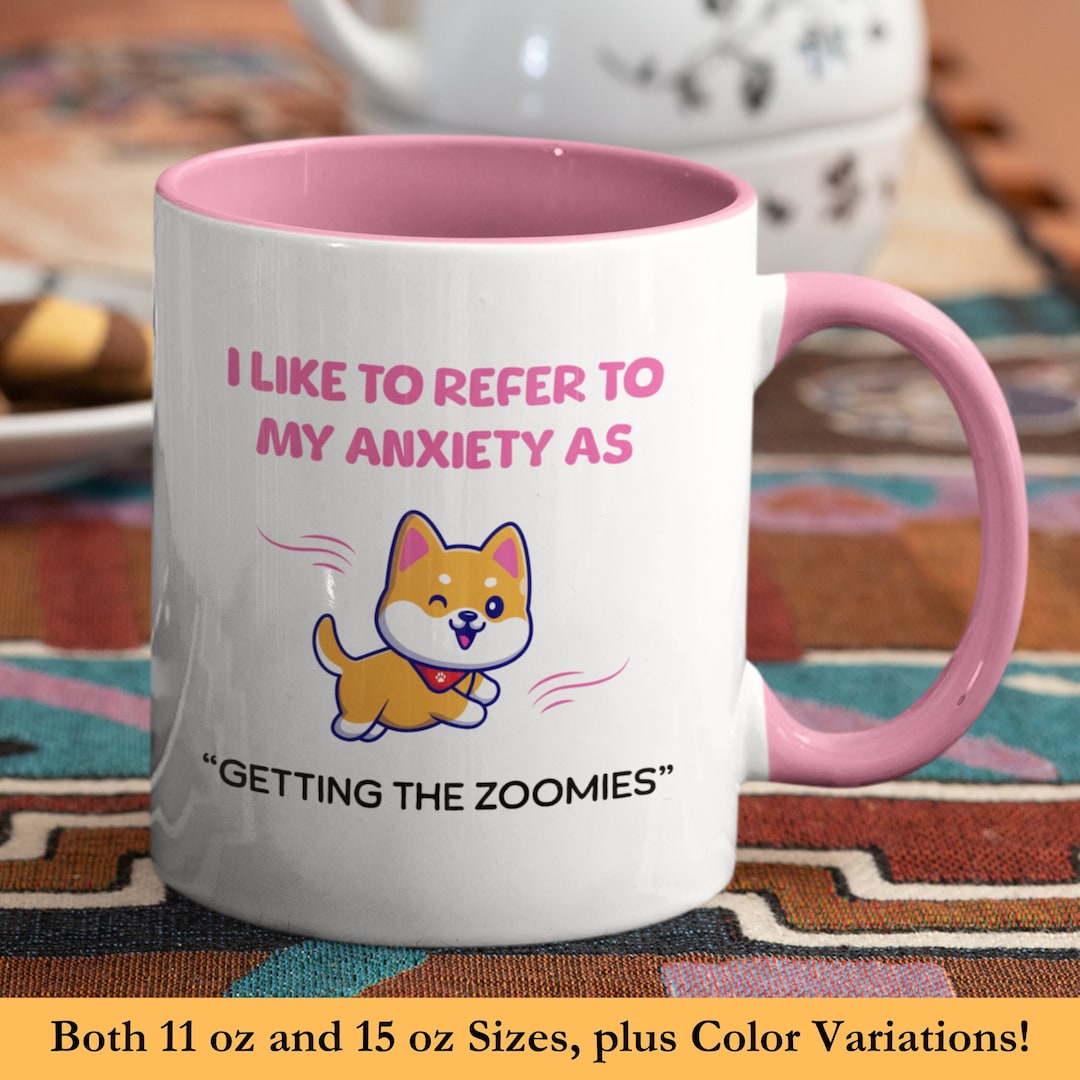 Funny Anxiety Mug Anxiety Gifts for People With Anxiety Coffee Cup ...