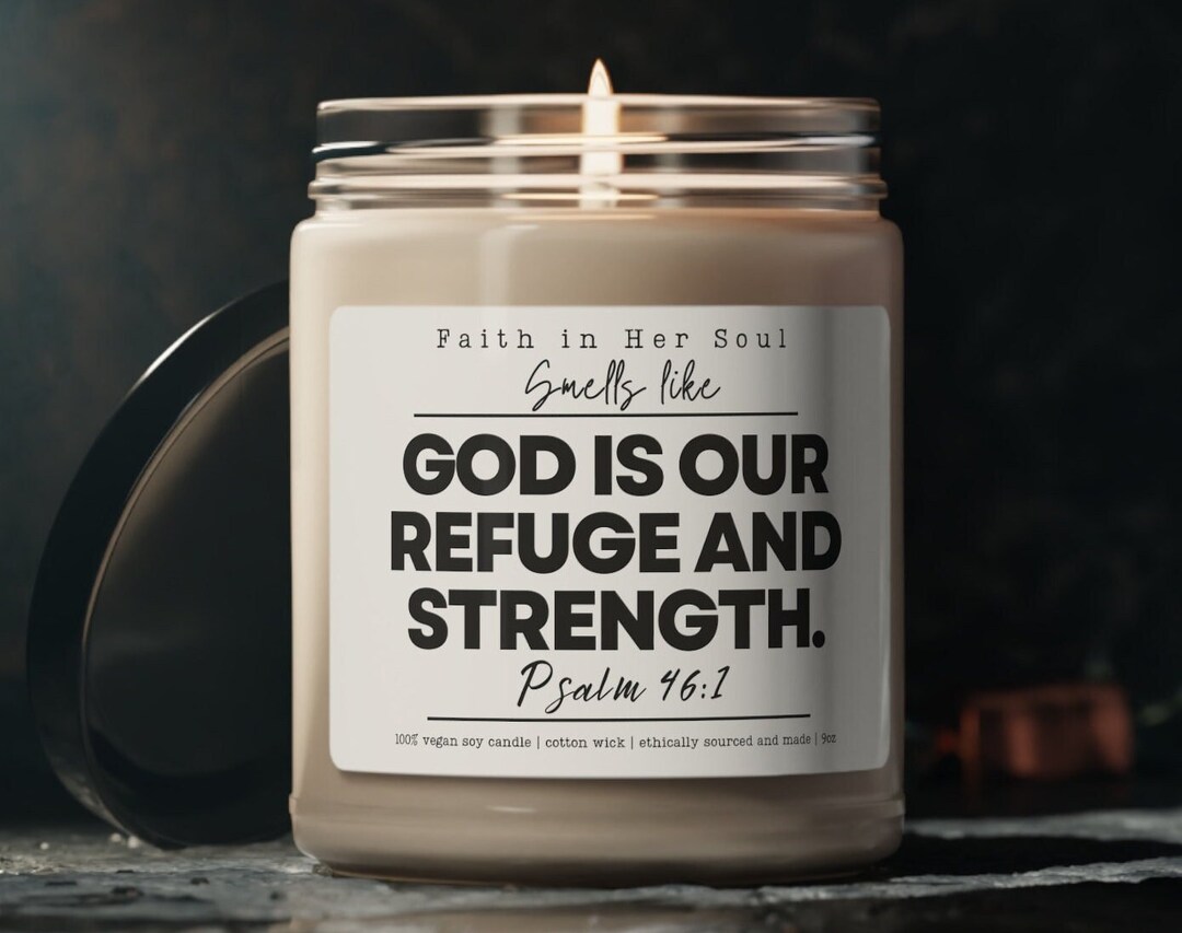 Christian Candles Christian Candle Bible Verse Decor Christian Gifts ...
