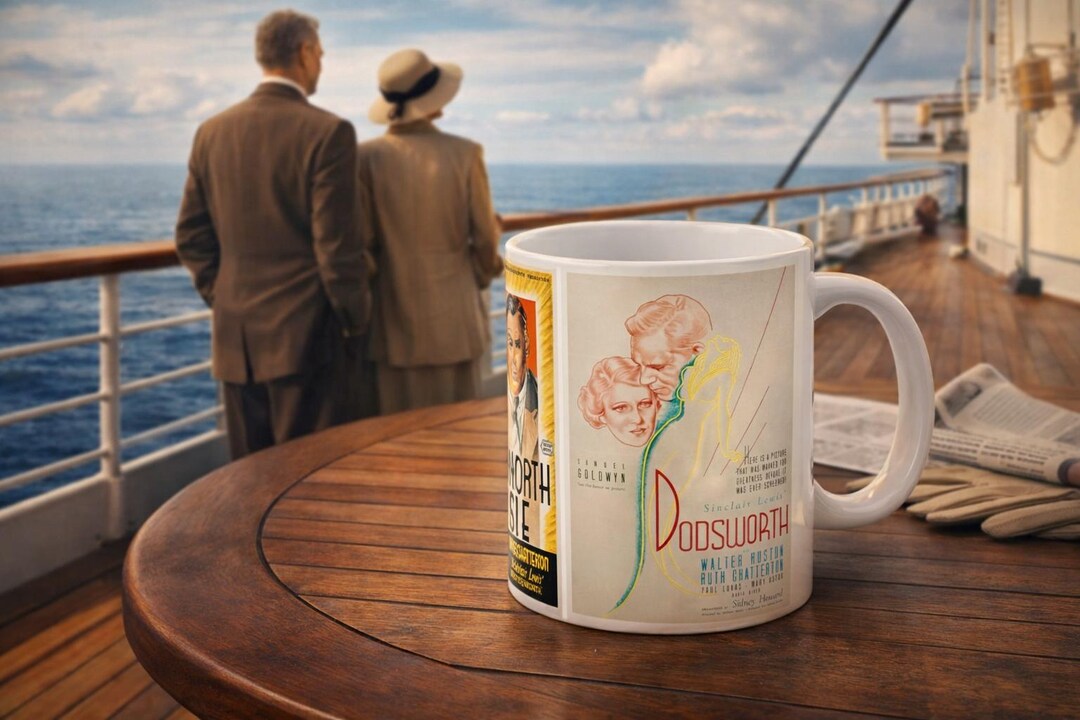 Dodsworth (1936) Classic Movie Poster Mug | Vintage Hollywood Film Art ...