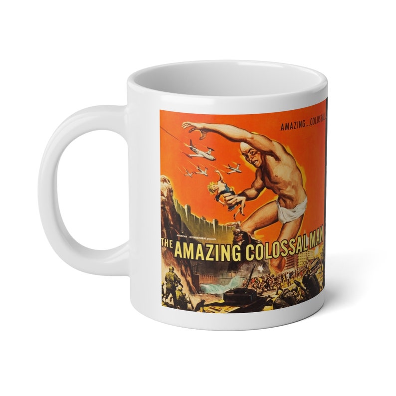 The Amazing Colossal Man - 50's Camp Sci-fi American International 20oz ...