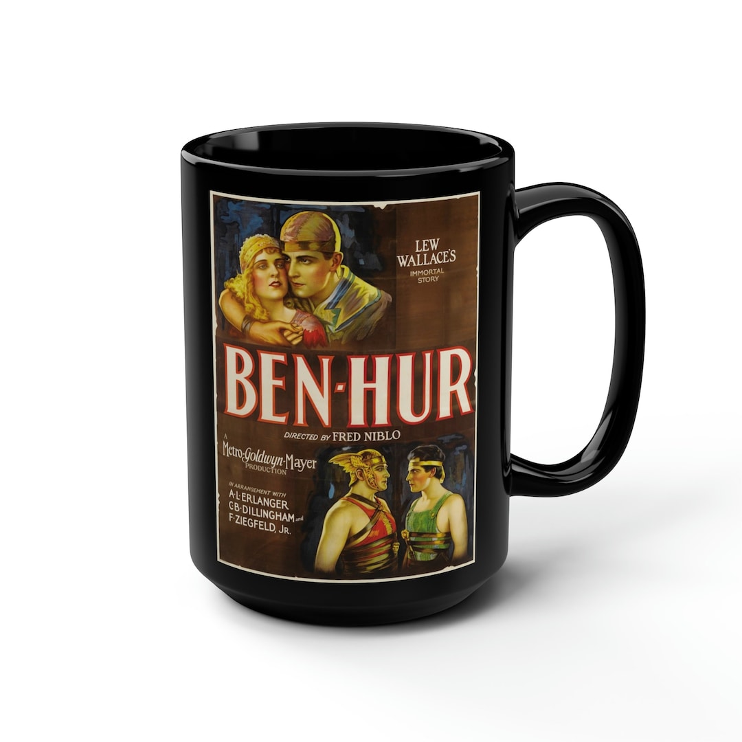 Ben-hur (1925) Silent Movie Version Ramon Novarro, May Mcavoy 15oz ...