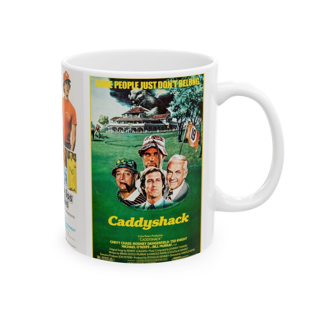 Caddyshack Movie Poster Ceramic Mug (11oz) - Etsy