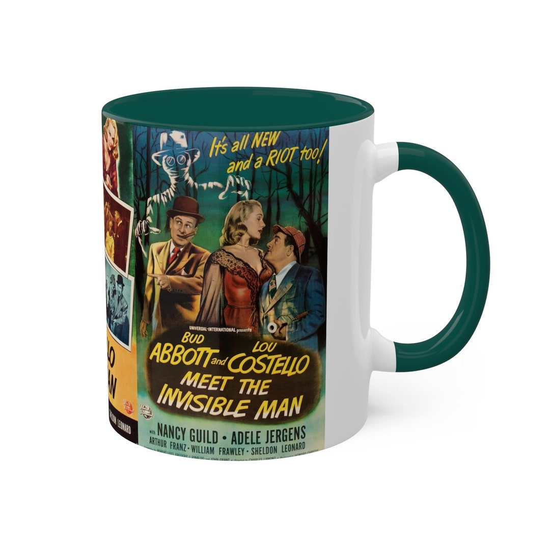 Abbott and Costello Meet the Invisible Man (1951) 11oz Mug! - Etsy