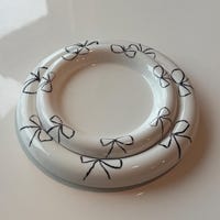 Donut Dish (made to Order) • Handmade Colorful Ceramic • Bubble Plate ...