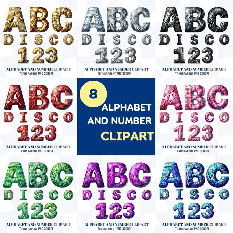 Disco Ball Png Clipart Disco Letters Alphabet Letters Stickers ...