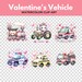 Vehicle Clipart | Watercolor Vehicle Clipart | Transport Clipart Set ...