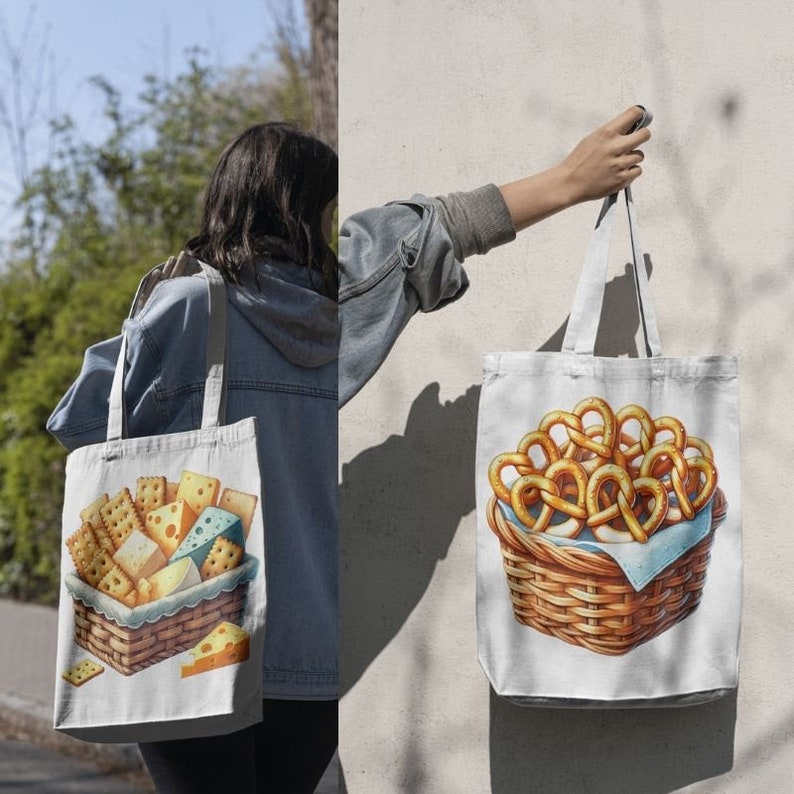 Watercolor Picnic Clipart, 28 Png Summer Picnic Basket, Spring Picnic ...