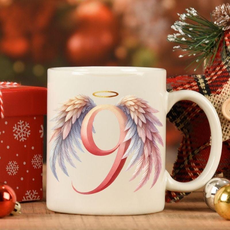 Angel Wings Alphabet Clipart, Elegant Winged Letters and Numbers PNG ...