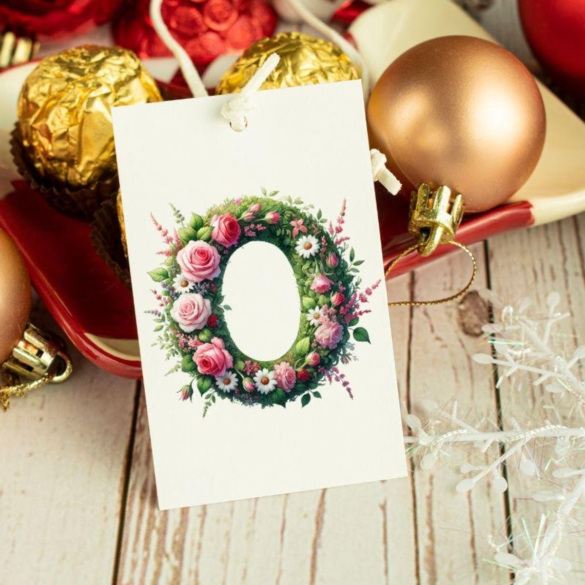 Floral Alphabet Clipart: Watercolor Flower Letters & Numbers (PNG ...