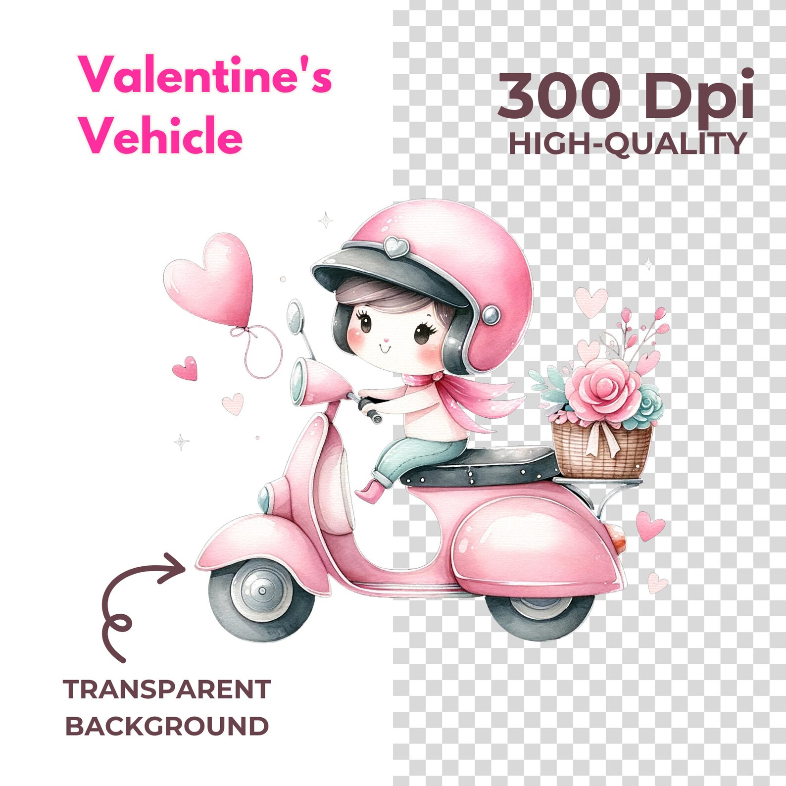 Vehicle Clipart | Watercolor Vehicle Clipart | Transport Clipart Set ...