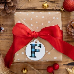Blue Buffalo Plaid Alphabet Clipart Set - 36 Watercolor Letters PNG ...