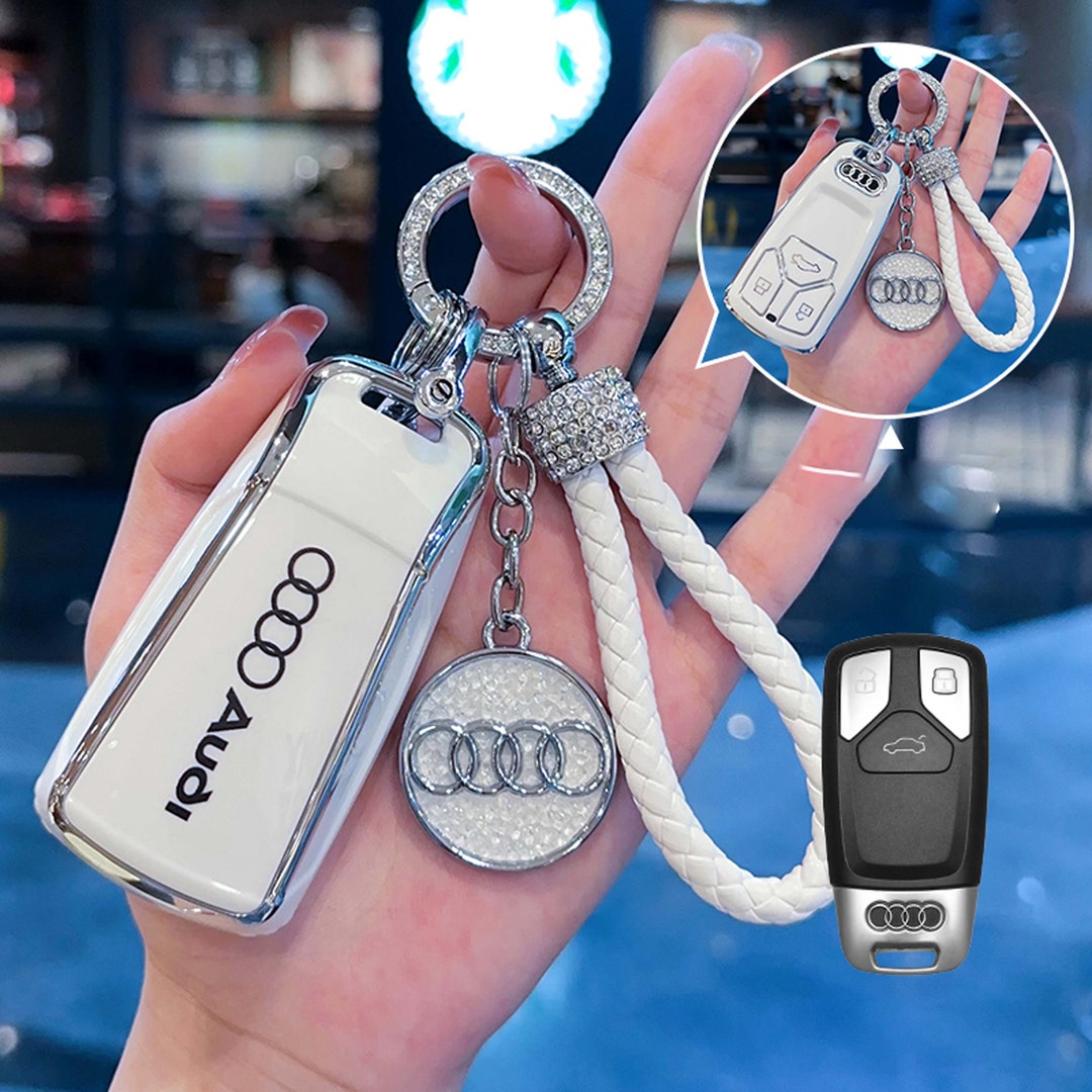 For AUDI Key Cover A1 A3 S3 A4 S4 A5 S5 A6 S6 TT Q5 Q7 R8 Case Remote ...