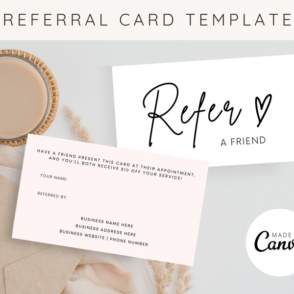 Referral Card - Etsy