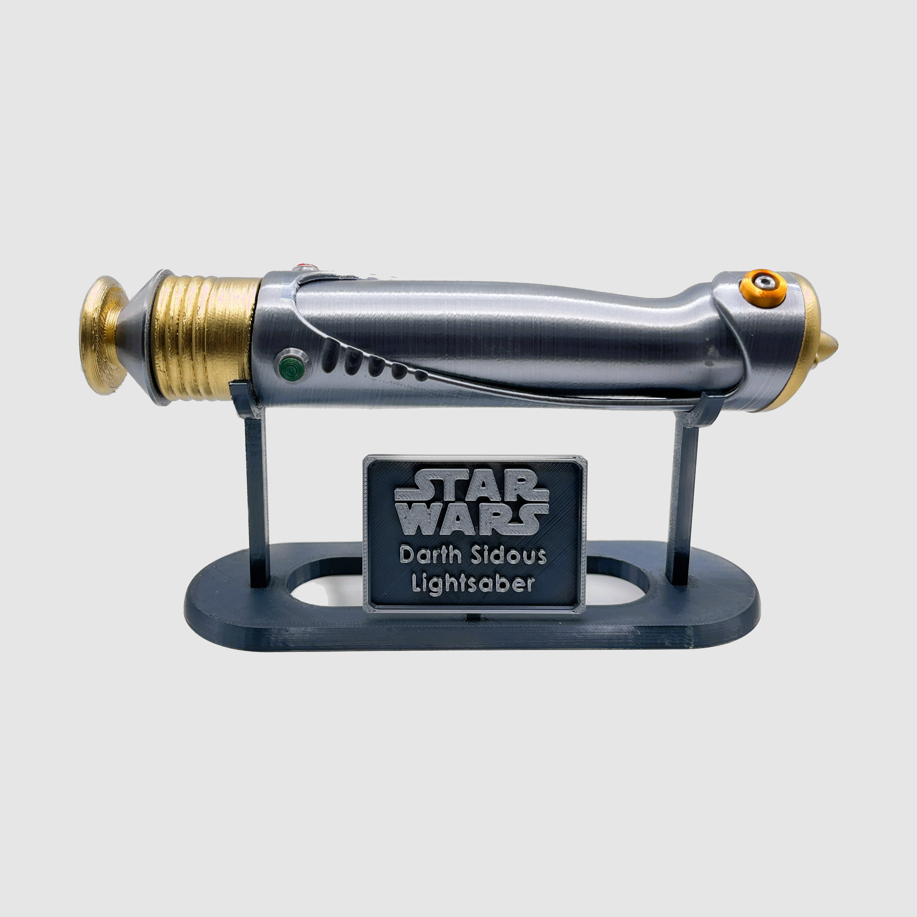 Darth Sidious Lightsaber sheev Palpatine With Stand - Etsy