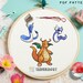 Dragonite Evolution Cross Stitch Pattern, Poke Embroidery Pattern ...