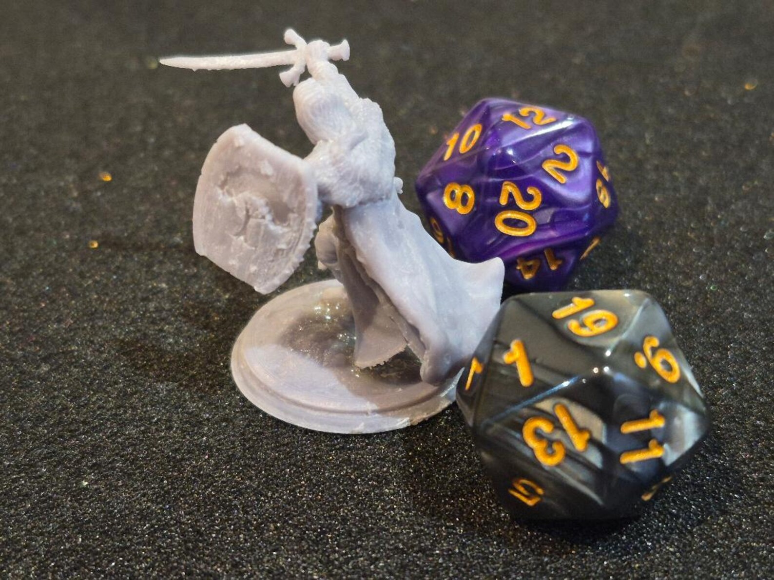 Human Fighter Miniature, 25mm Base - Etsy