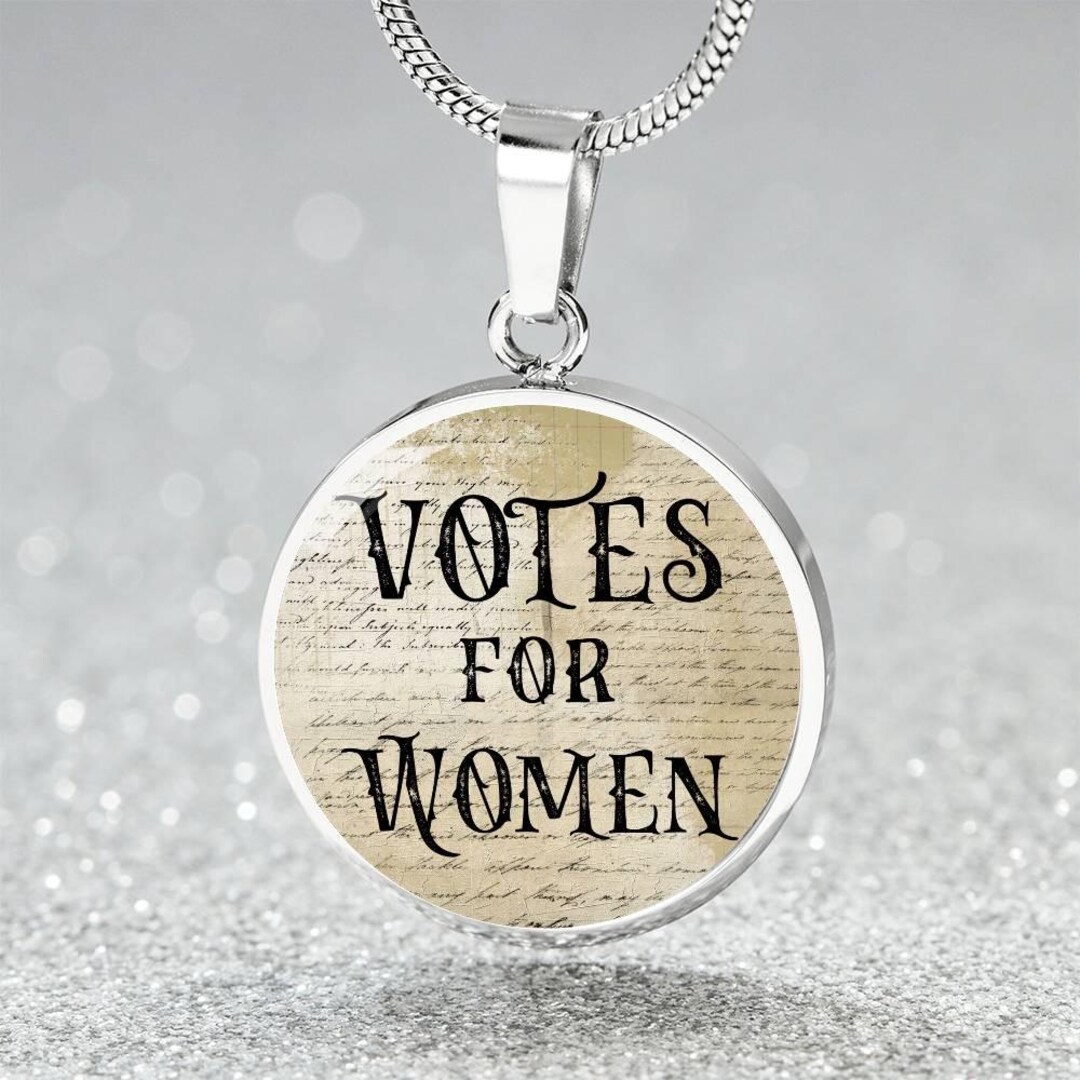 Votes for Women Necklace Gift 4 Her | Election 2024 Jewelry | Votes for ...
