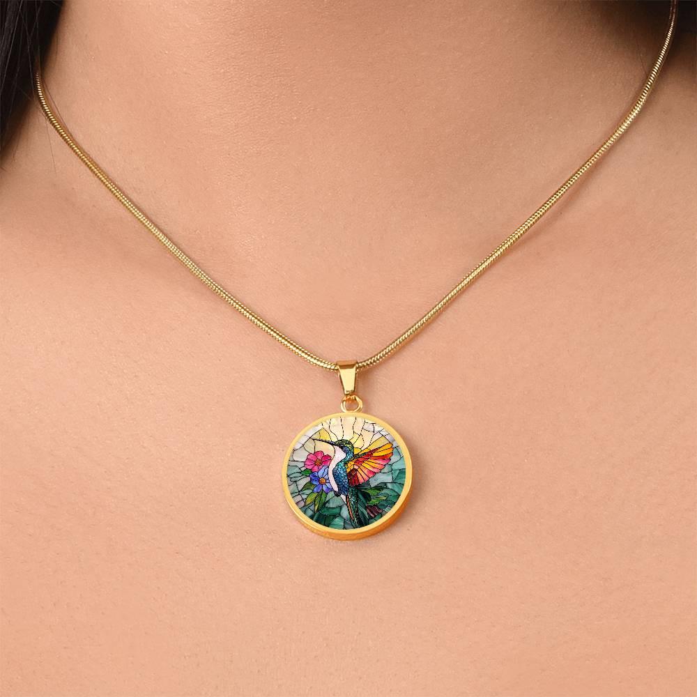 Engraved Hummingbird Jewelry| Fun Bird Charm Necklace, Bracelet ...