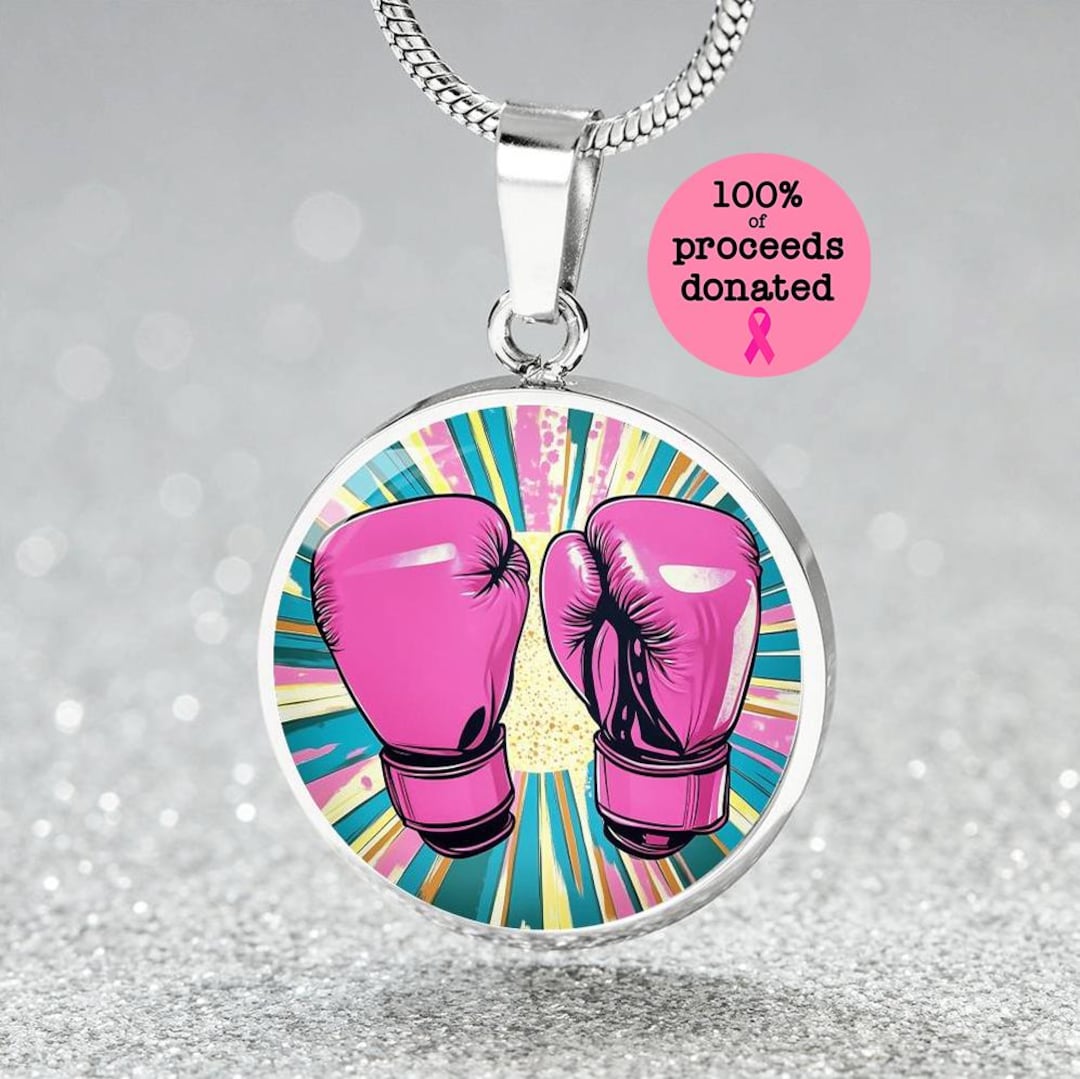 Personalized Breast Cancer Awareness Gift | Engraved Cancer Support ...