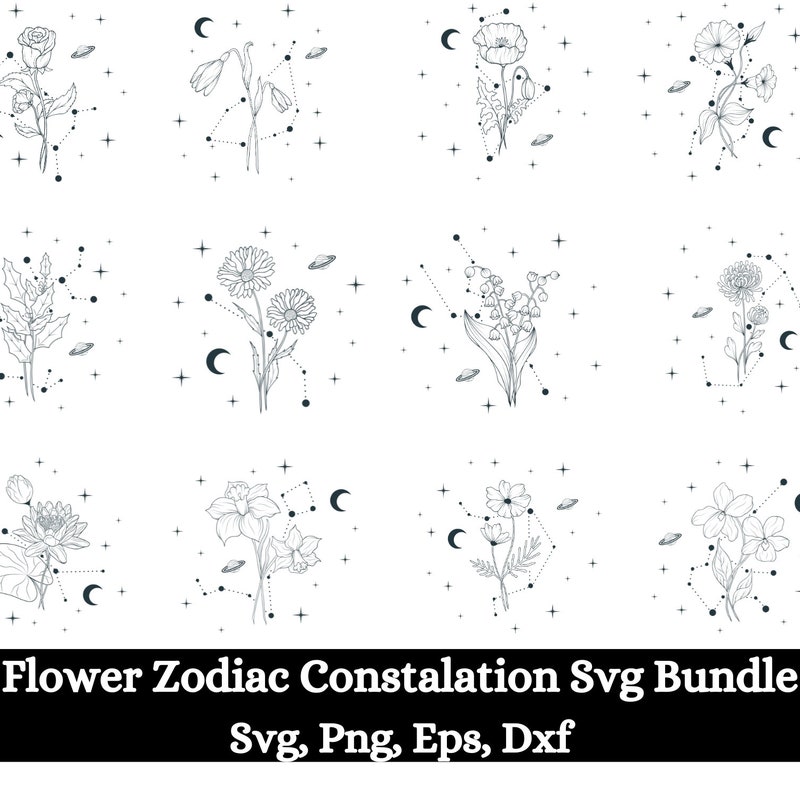 Constellation Svg - Etsy