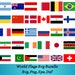 Flags SVG Bundle, Flag PNG, World Flags SVG, Country Svg, Country Flag ...