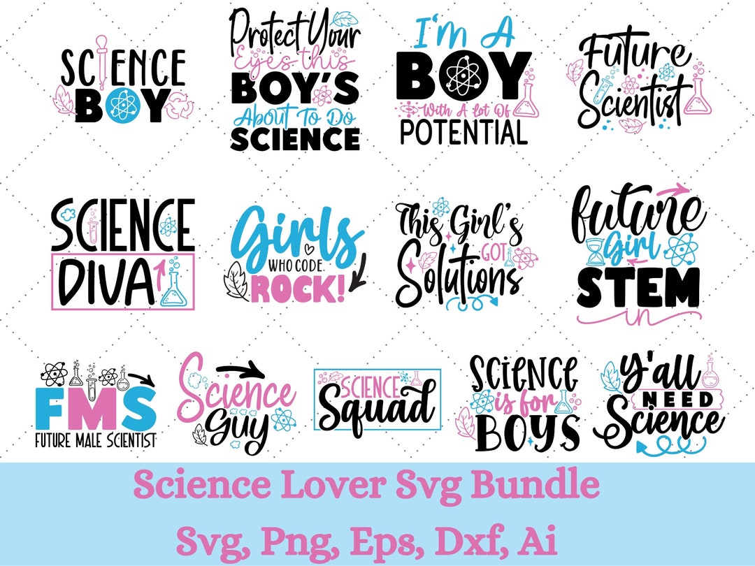 Science SVG Bundle, Future Scientist SVG, Scientist Shirt Svg, Science ...