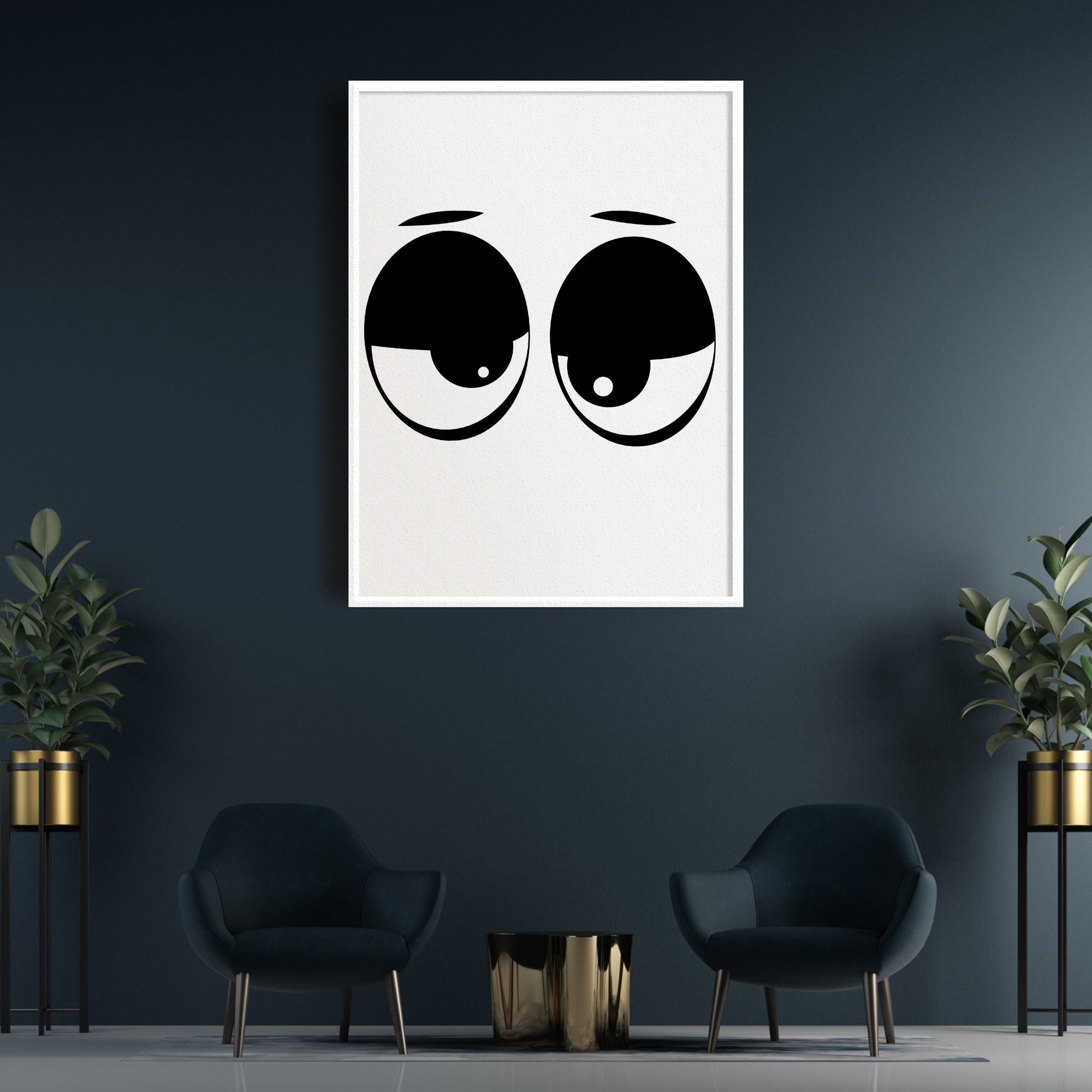 Cartoon Eyes SVG, Comic Book Eyes Svg Bundle, Googly Eyes, Out Line ...