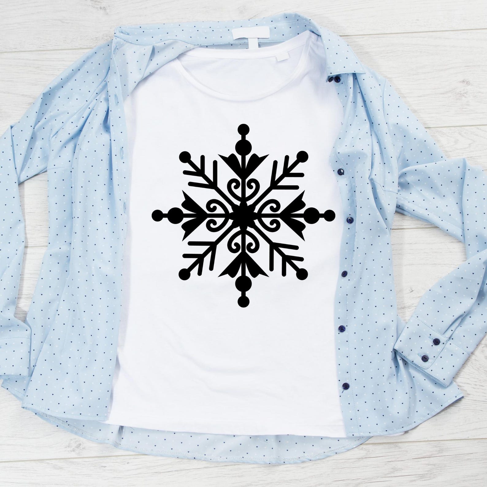 Snowflakes Svg Bundle, Snowflakes Design Bundles Png, Winter Snowflakes ...